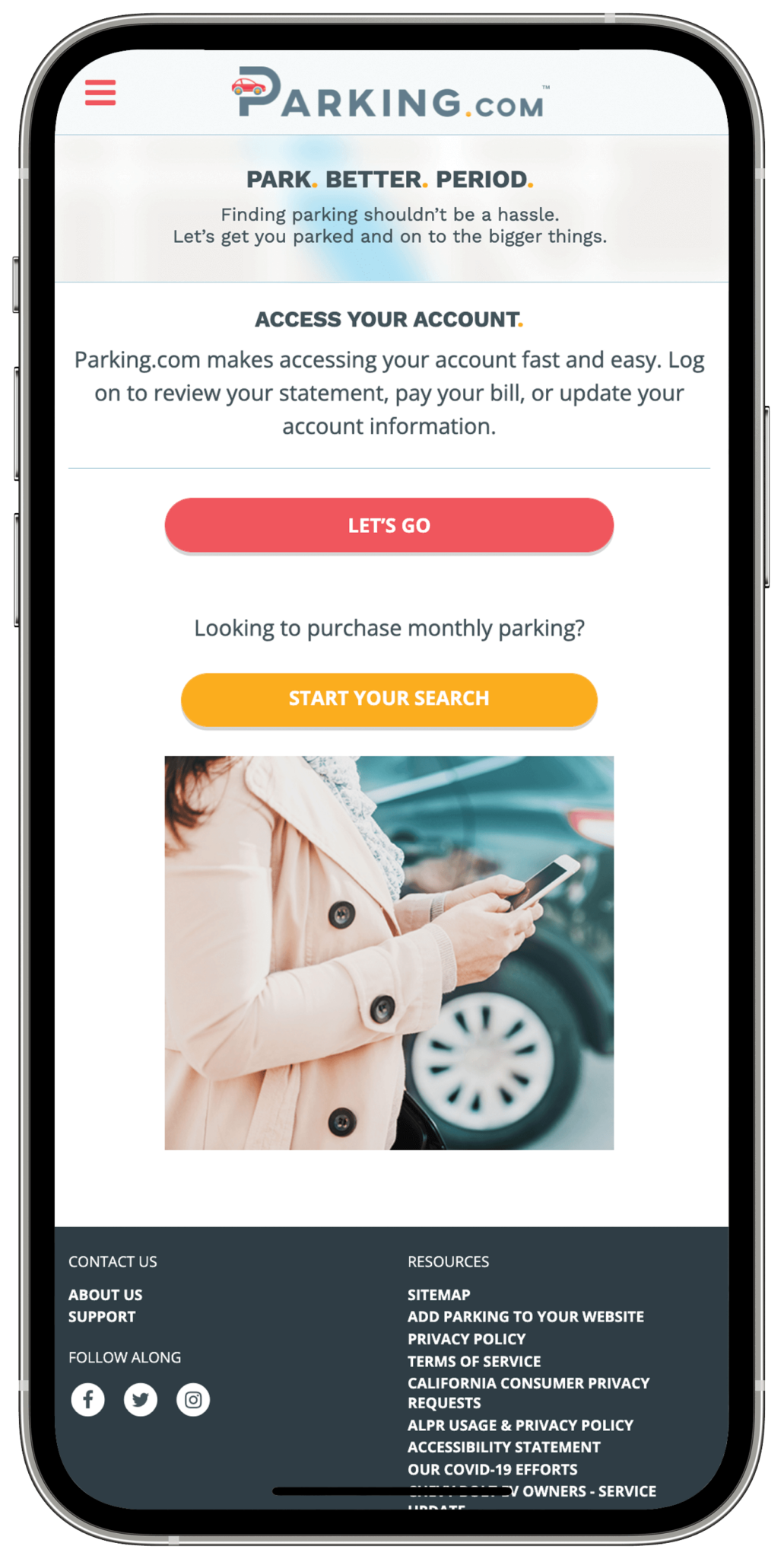 Parking.com Monthly Parking Subscriptions - SP Plus Inform